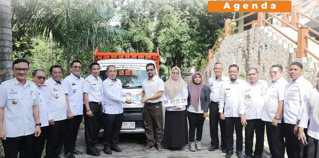 Pemkot Parepare Dapat Bantuan Kendaraan Pengangkut Sampah Oleh PT ...
