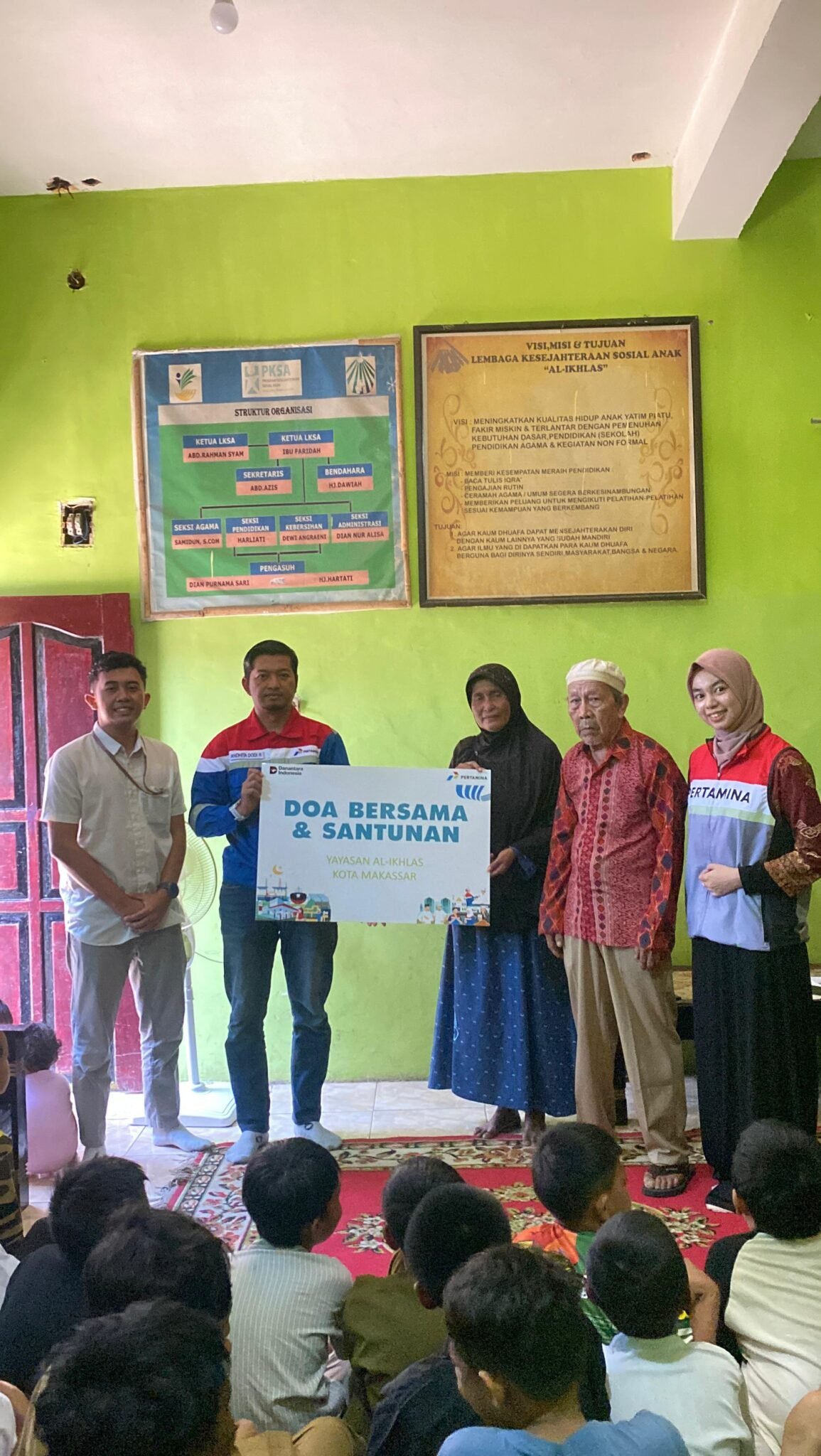 Pertamina Patra Niaga Regional Sulawesi Salurkan Santunan bagi Anak ...